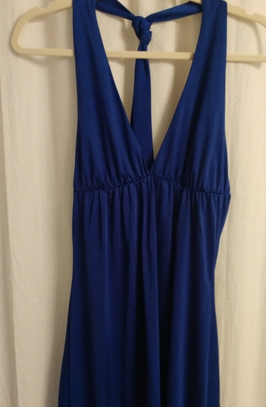 Forever 21 | Dresses | Royal Blue Halter Top Dress | Poshmark